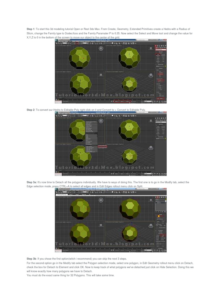 Football Soccer Ball 3d Modeling Tutorial Download Free Pdf
