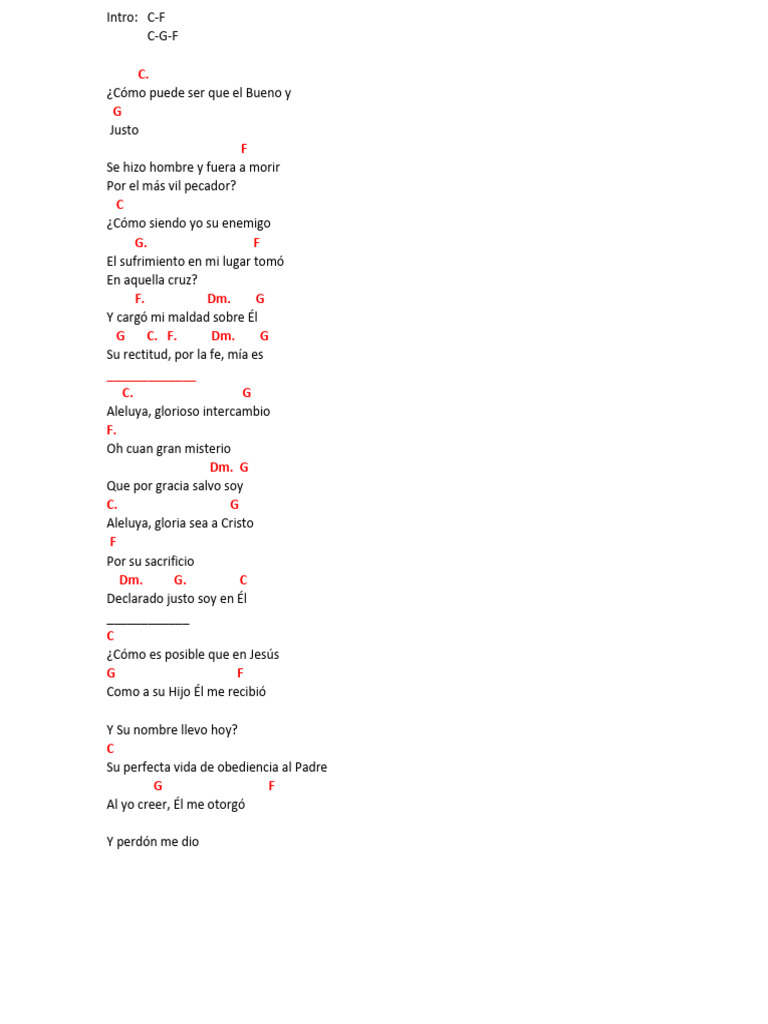 Glorioso Intercambio | PDF