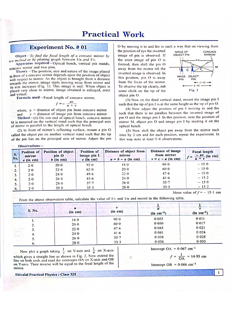 Physics Practical | PDF
