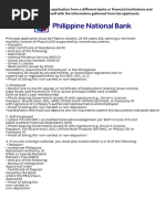 PNB Credit Card Application Requirements | PDF | Credit Card | Visa Inc.