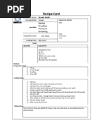 GCSE Food High Level Skills With Recipies | PDF | Pasta | Cooking