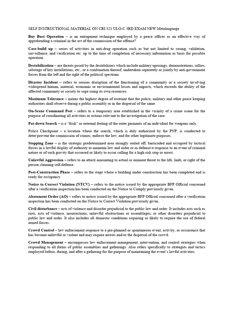 Cri 321 Crime Mapping | PDF | Police | Search And Rescue