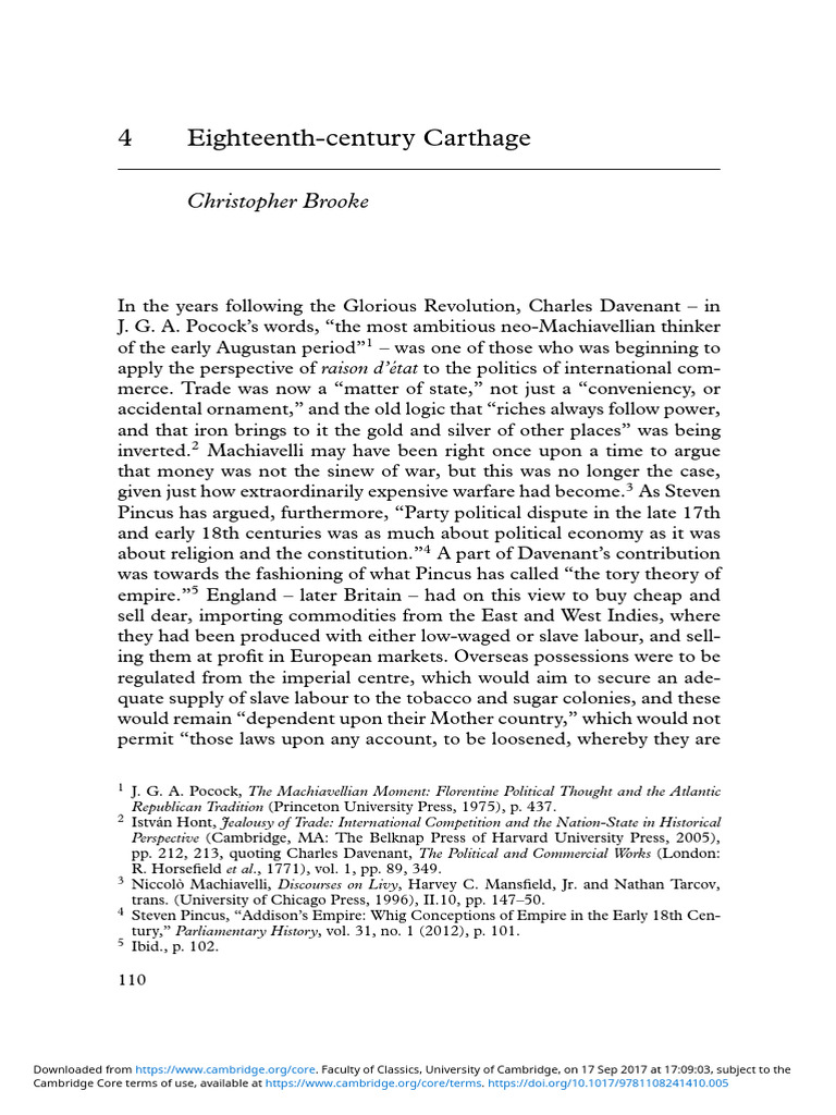 Cap. 4 Eighteenth Century Carthage | PDF | Carthage | Hannibal