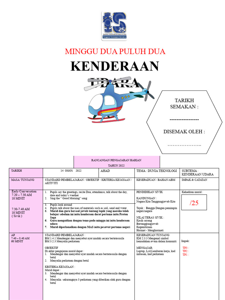 RPH m22 Kenderaan Udara | PDF