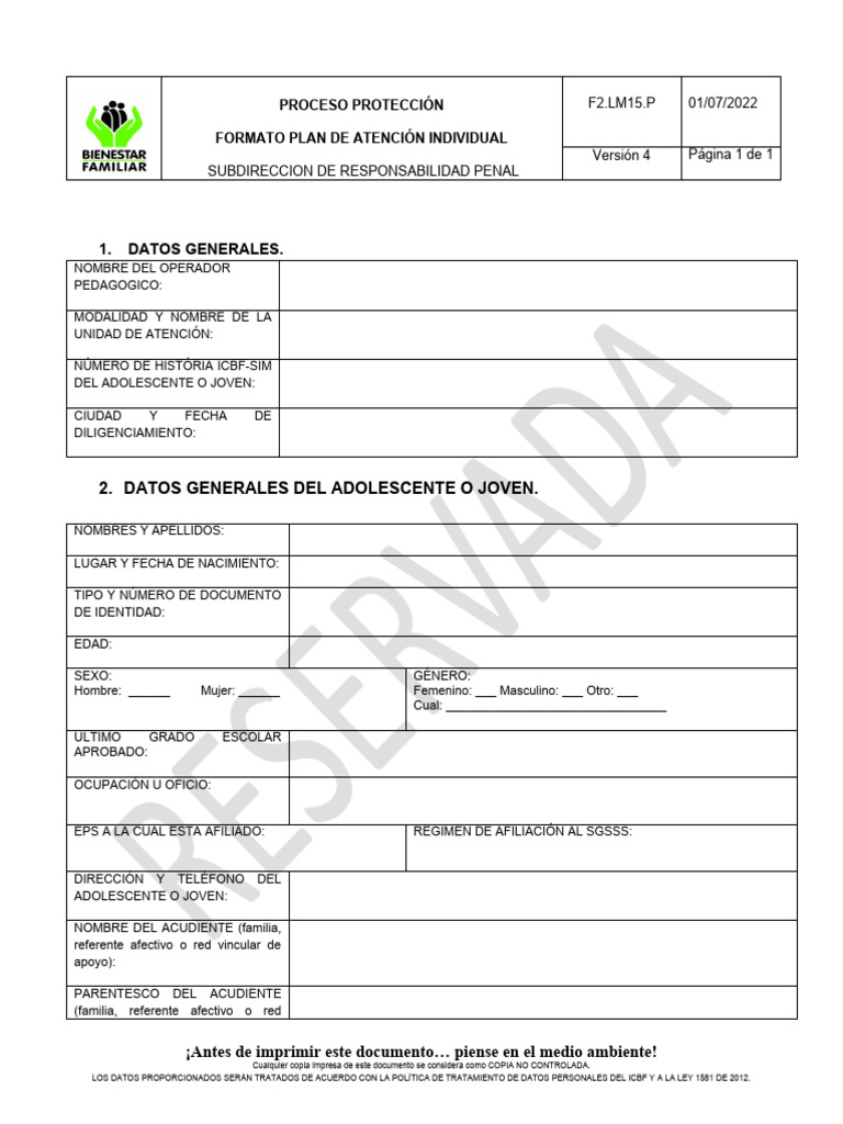 3 - f2.lm15.p - FORMATO PLAN DE ATENCION INDIVIDUAL EQUIPO INTERDICIPLINARIO MODALIDAD - v4 ...