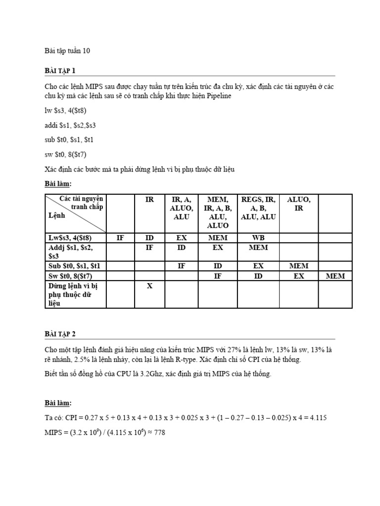 KTMT Homework | PDF