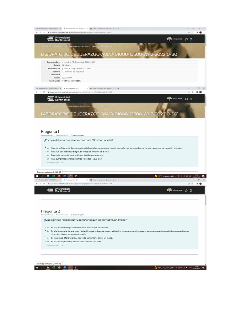 Autoevaluacion N6 | PDF