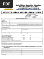 STADIO Programme Application Form | PDF | Breach Of Contract | Fee