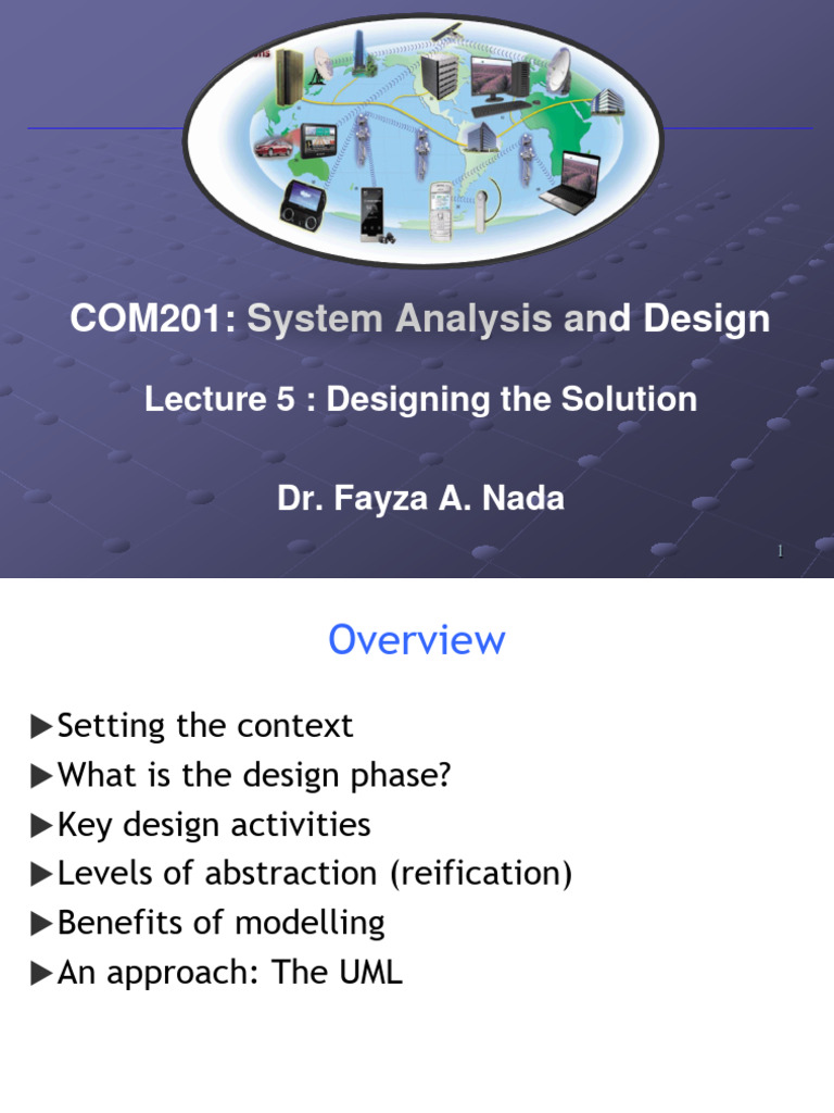 L5 - Designing The Solution | PDF | System | Abstraction (Computer Science)