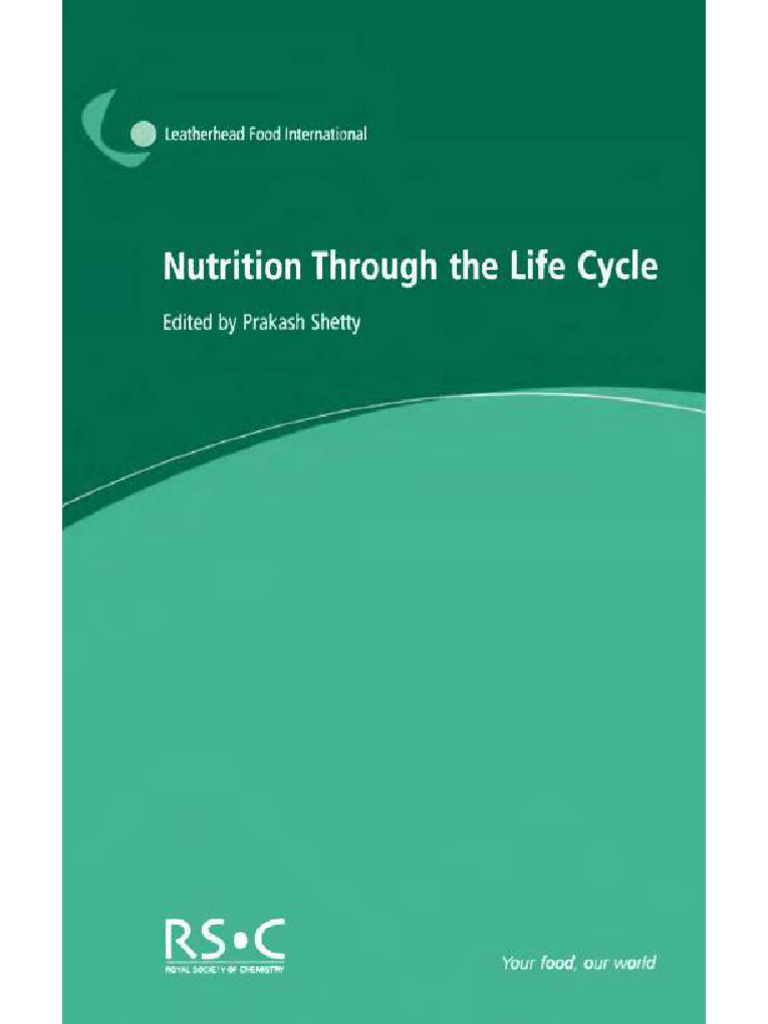 Nutrition Through Life Cycle by Shetty.P. | PDF