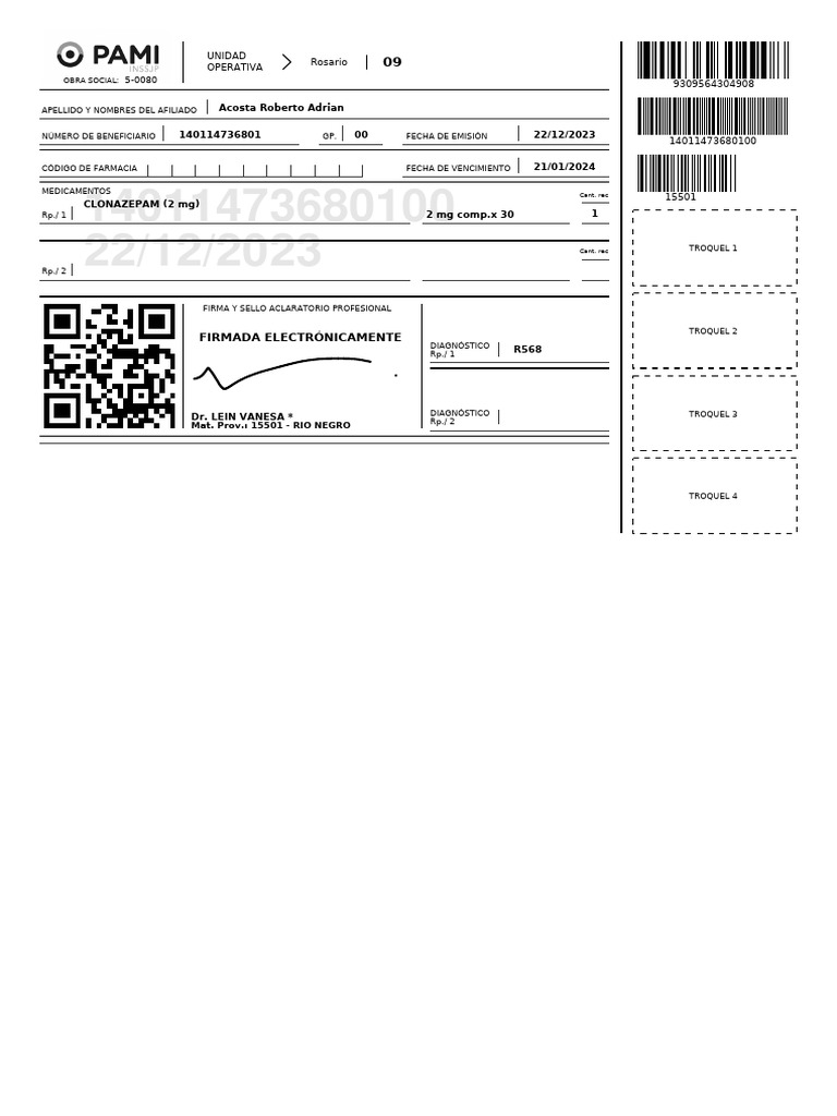 Receta | PDF | Farmacia | Ciencias farmacéuticas