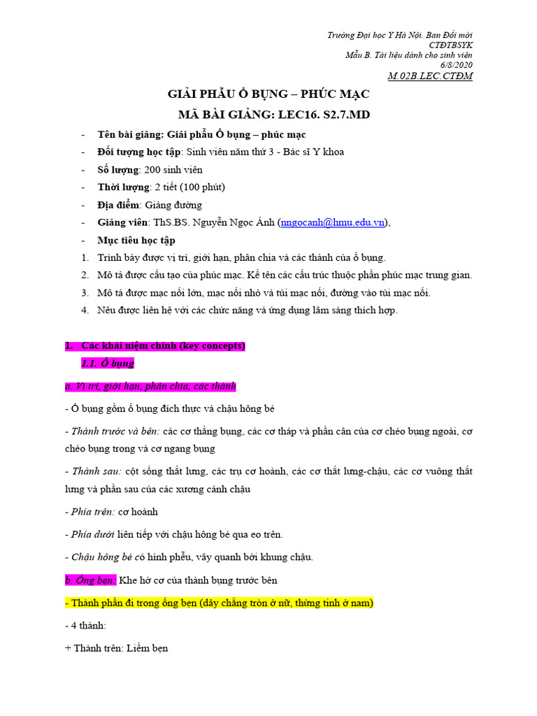 LEC 16 Handout | PDF