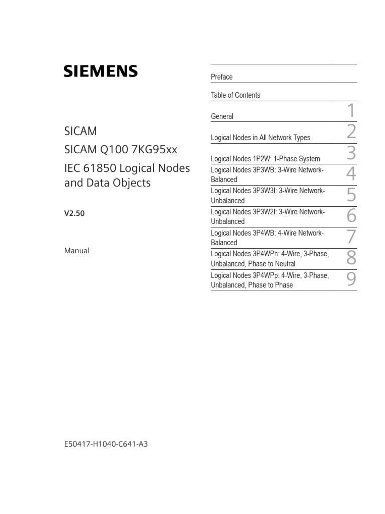 Sicam Q100 7KG95 Iec61850 LN Us | PDF | Computer Network | Computing