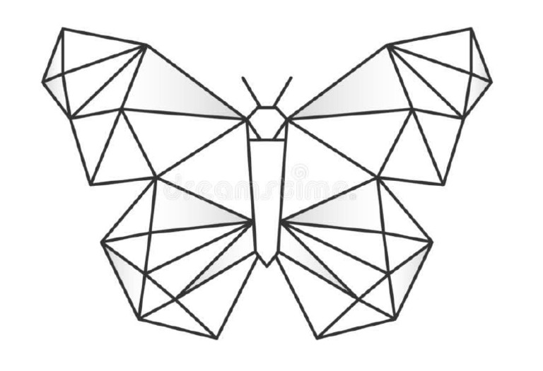 Mariposa Geométrica | PDF