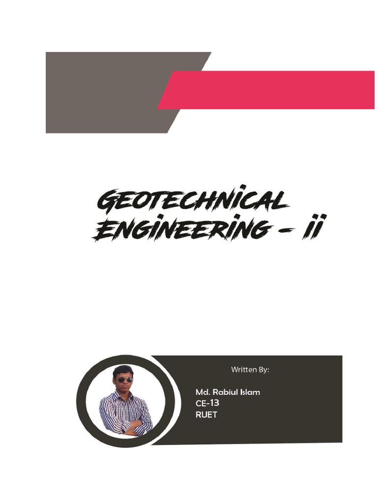 Geotech Notes 1 | PDF
