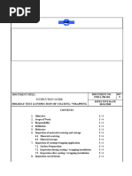 Holiday Test Procedure | PDF | Sheet Metal | Specification (Technical ...