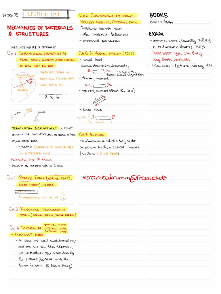 Mechanics Notes | PDF