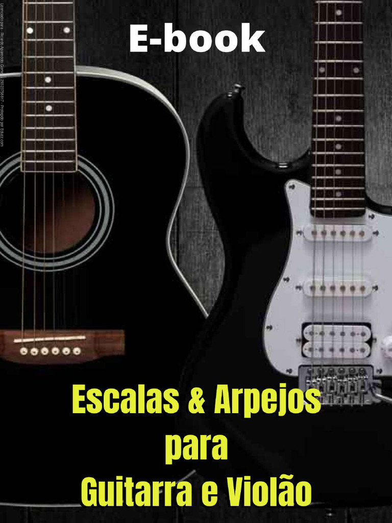 E Book Escalas e Arpejos para Guitarra e Violao | PDF | Acorde (música ...