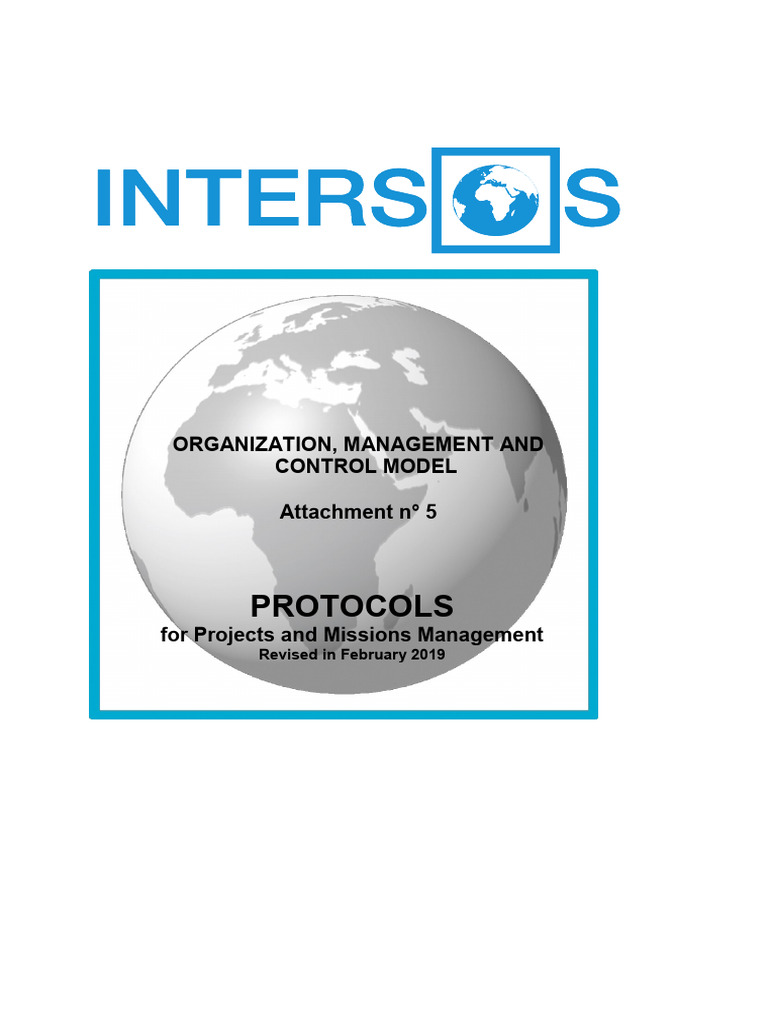 The Model Annex 5 - Protocols Feb 2019 | PDF