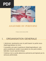 Anatomie de la Cavité Péritonéale | PDF | Péritoine | Anatomie humaine