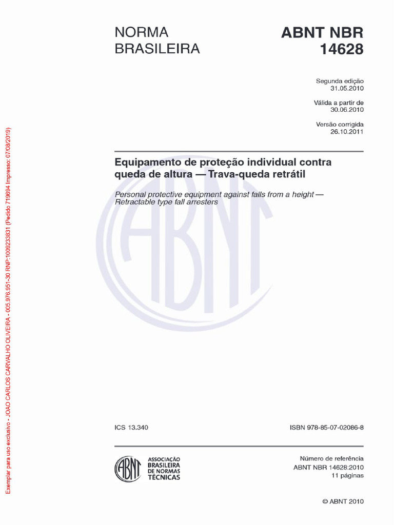 Abnt NBR 14268 | PDF