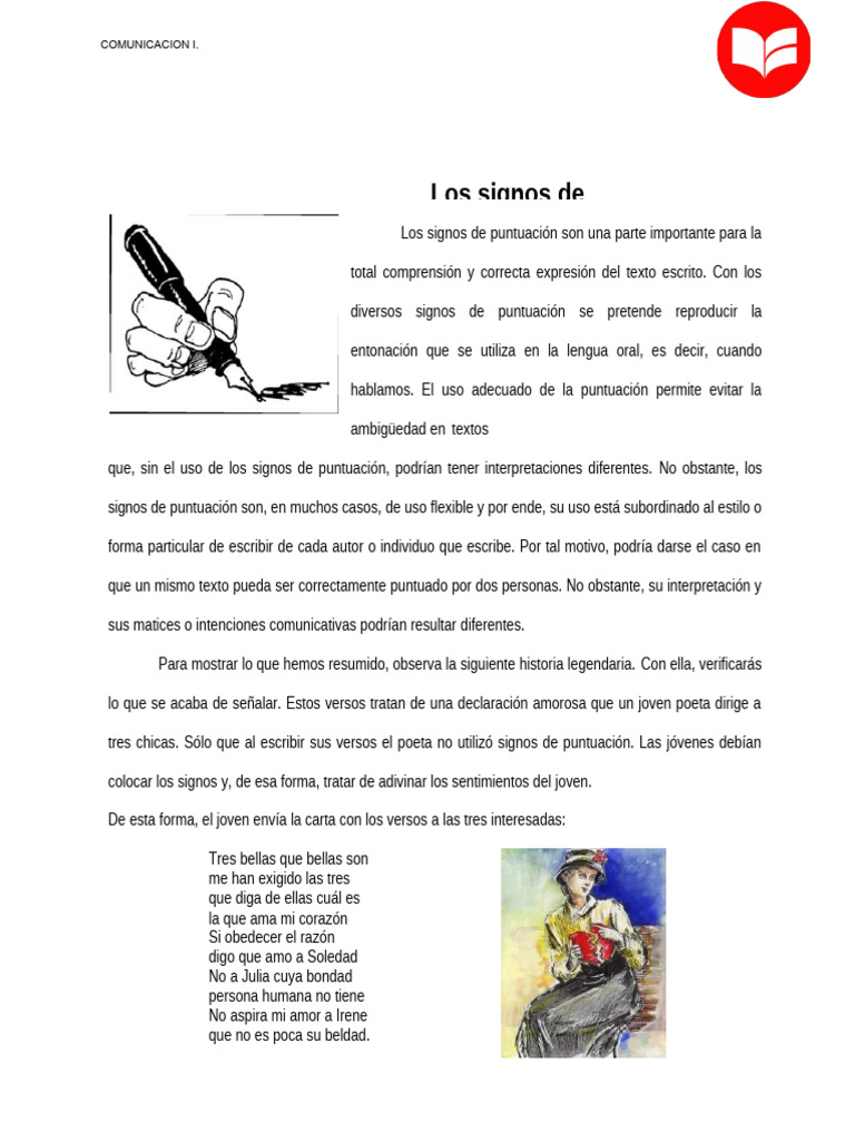 Signos de Puntuacion | PDF | Puntuación | Coma