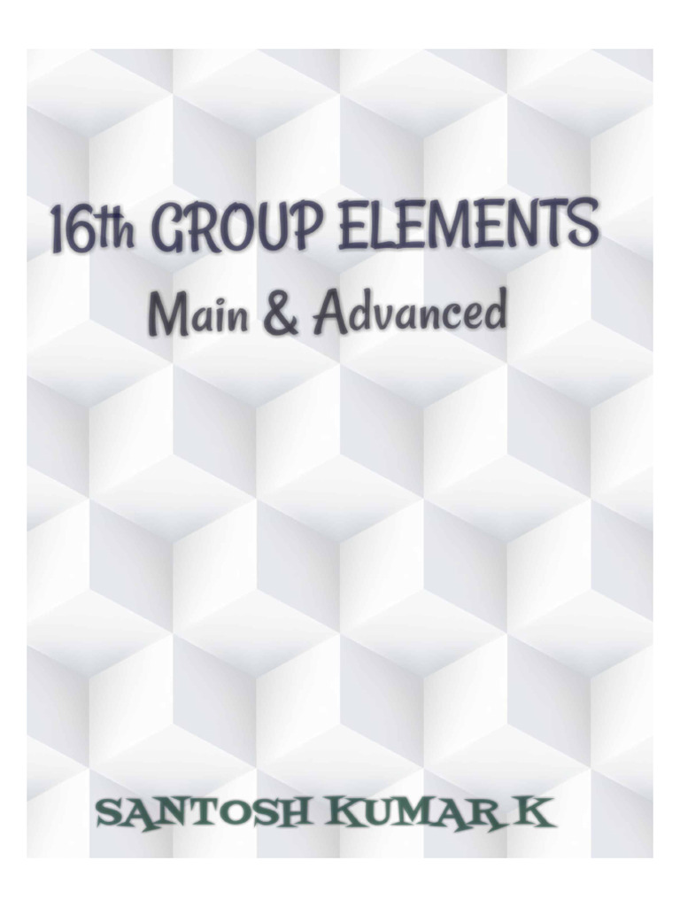 16th Group Theory | PDF