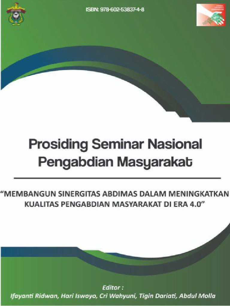Prosiding Semnas Pengabdian JDP 2019 - 2nd Edition | PDF | Sains & Matematika | Teknologi & Rekayasa