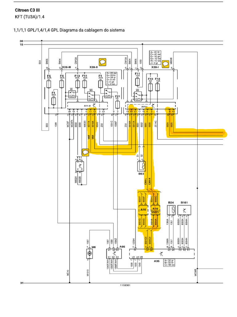 Ar Condicionado Automático - Diagrama Elétrico C3 Até ...