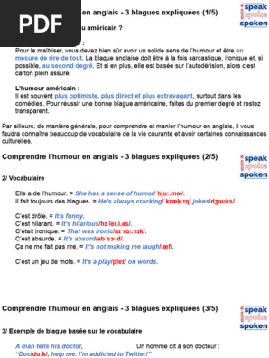 Blagues De Grammaire