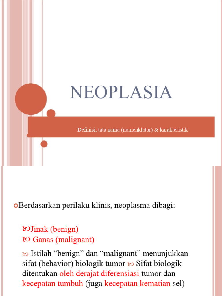 Tata Nama Neoplasma | PDF