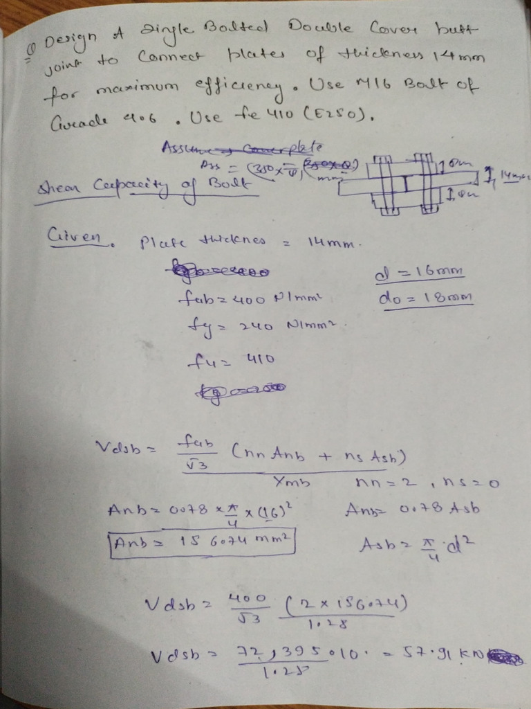 Design of Steel Structure Notes | PDF