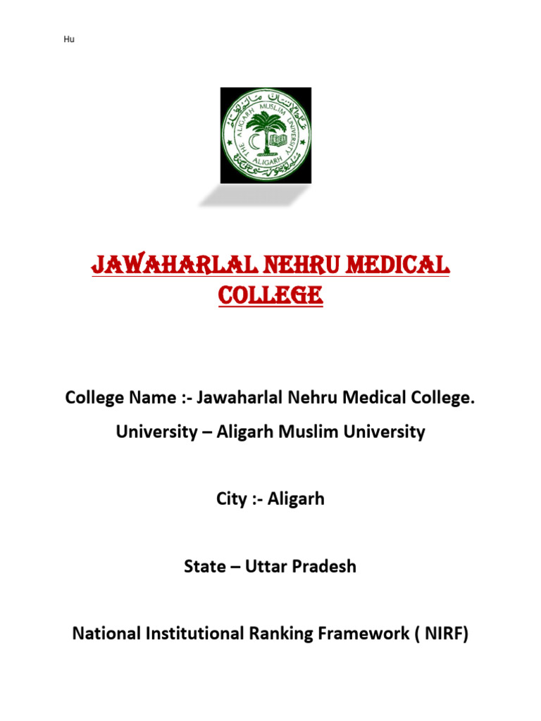 JNMC: Courses, Admission, Facilities | PDF | Science & Mathematics