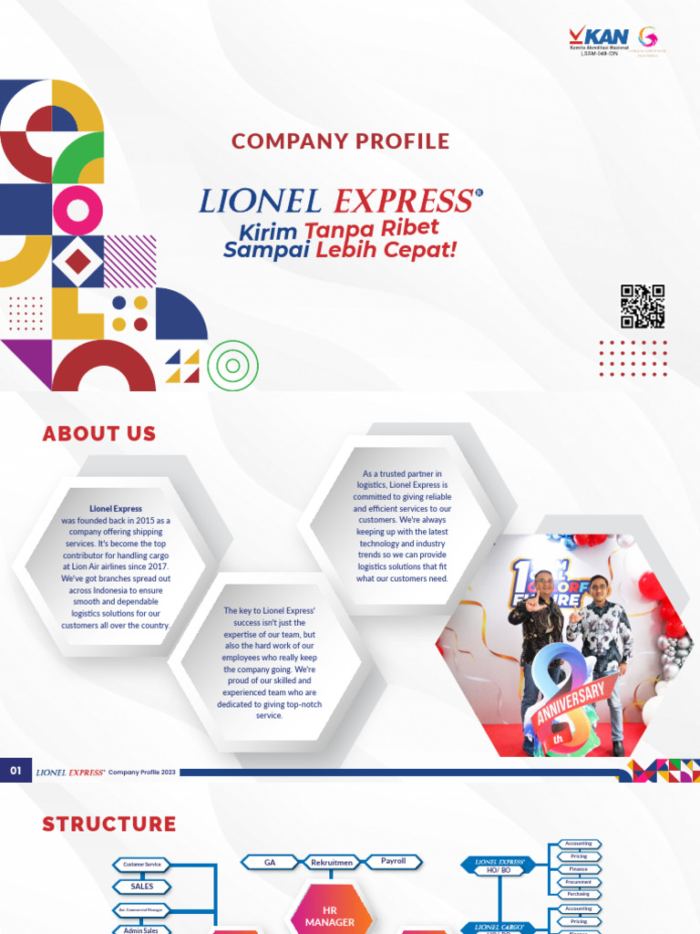 Lionel Express Company Profile 2023 | PDF | Logistics | Transport