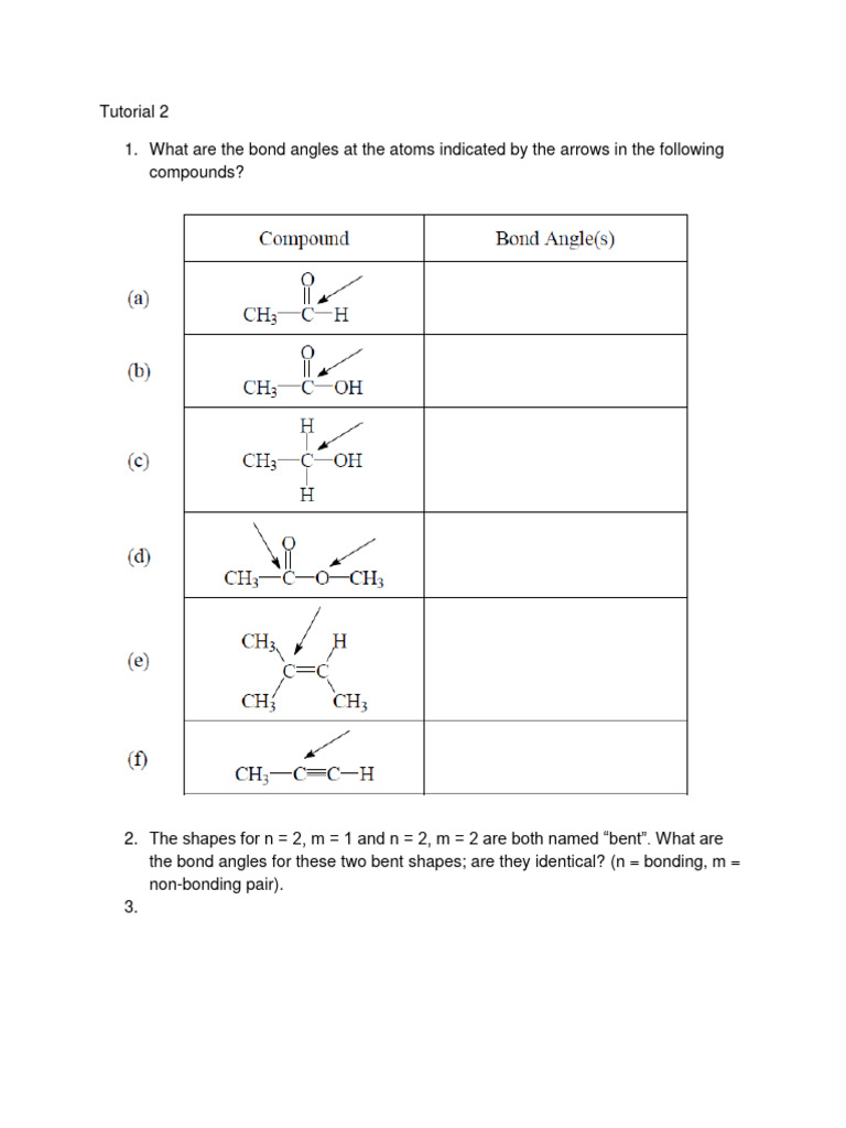 Tutorial 2-Inorg 1-Ans | PDF