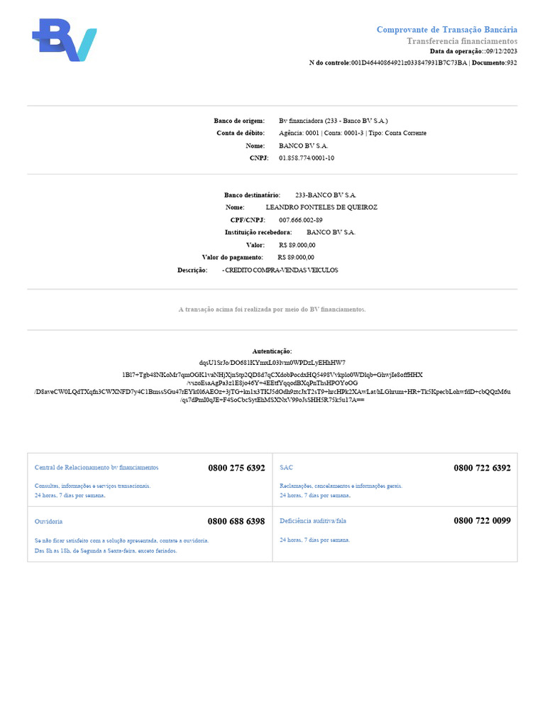 Comprovante 1 | PDF | Bancos | Business