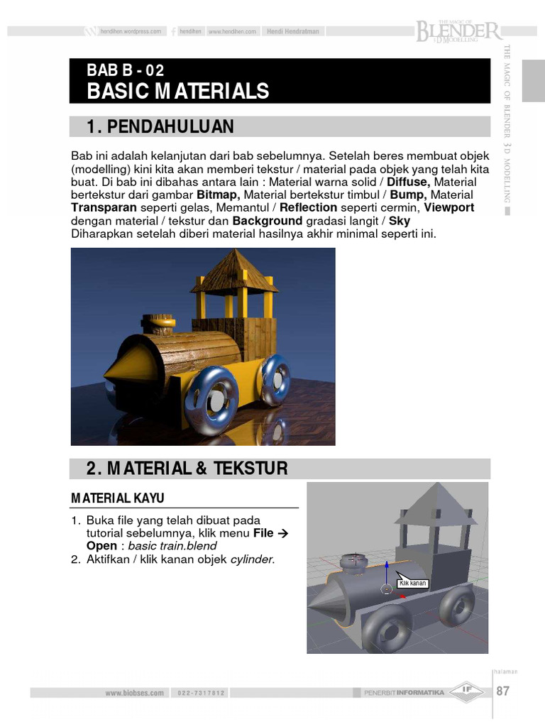 Buku The Magic of Blender 3d | PDF