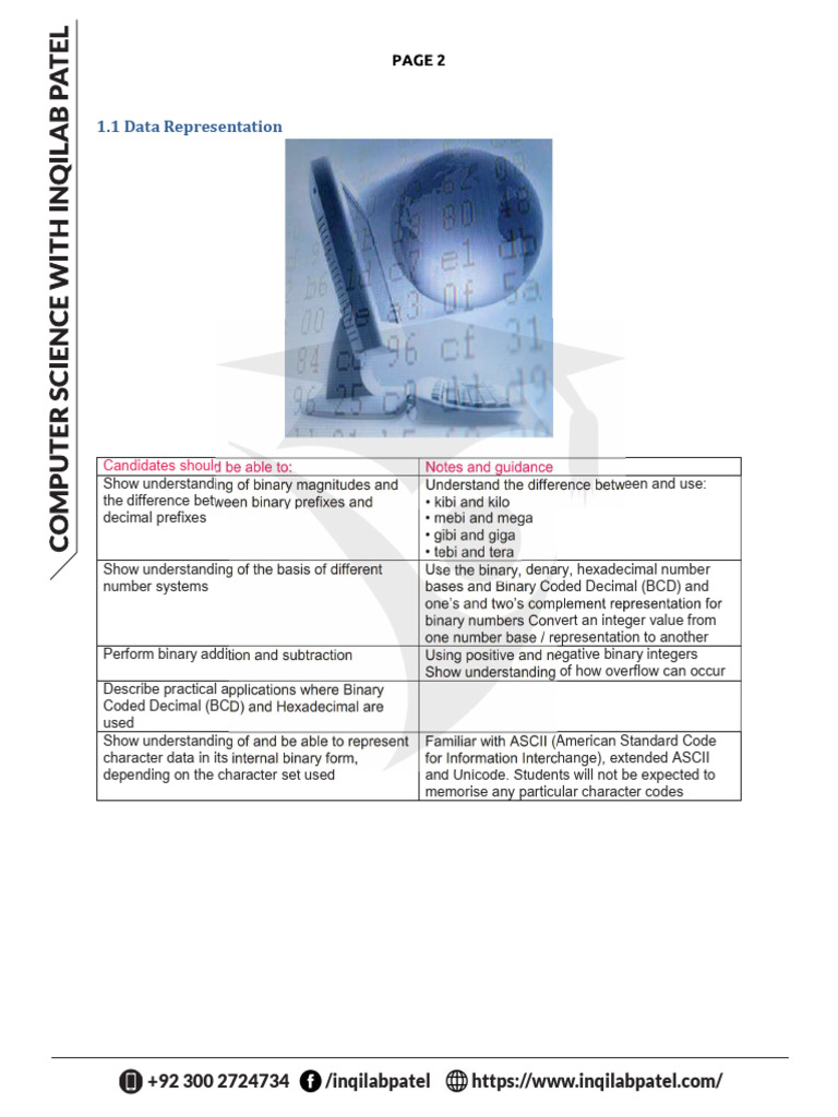 1 As Information Representation | PDF