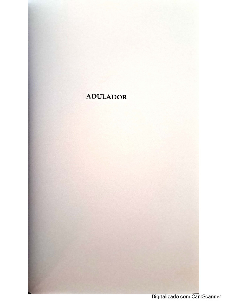 Adulador | PDF