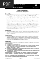 Clinical Protocol For Flexor Tendon Early Mobilization - Modified Duran ...