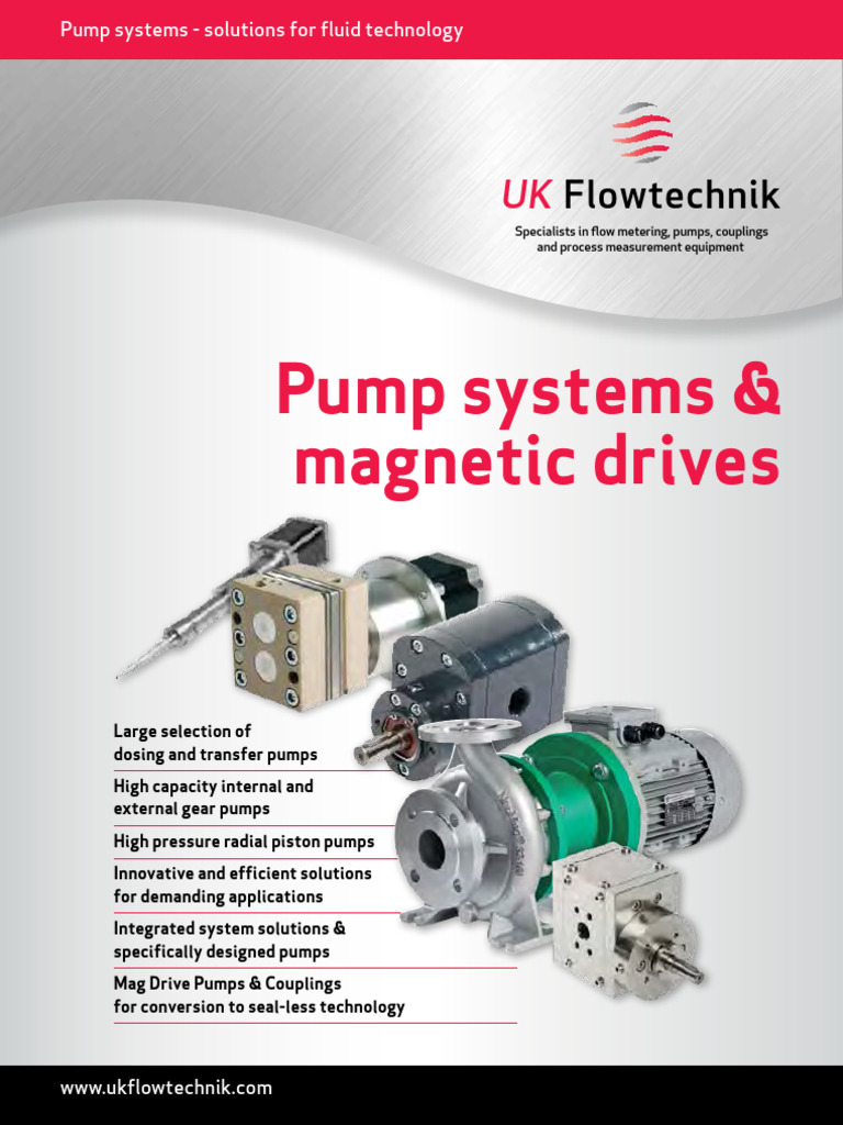 UK Flowtechnik - Pump Systems Magnetic Drives | PDF