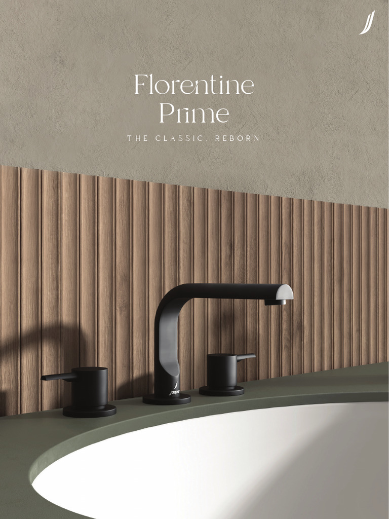 Florentine Range Catalogue | PDF | Tap (Valve) | Shower