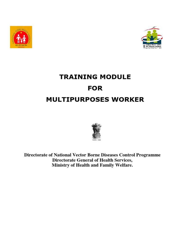 MPW Training Module | PDF | Malaria | Mosquito