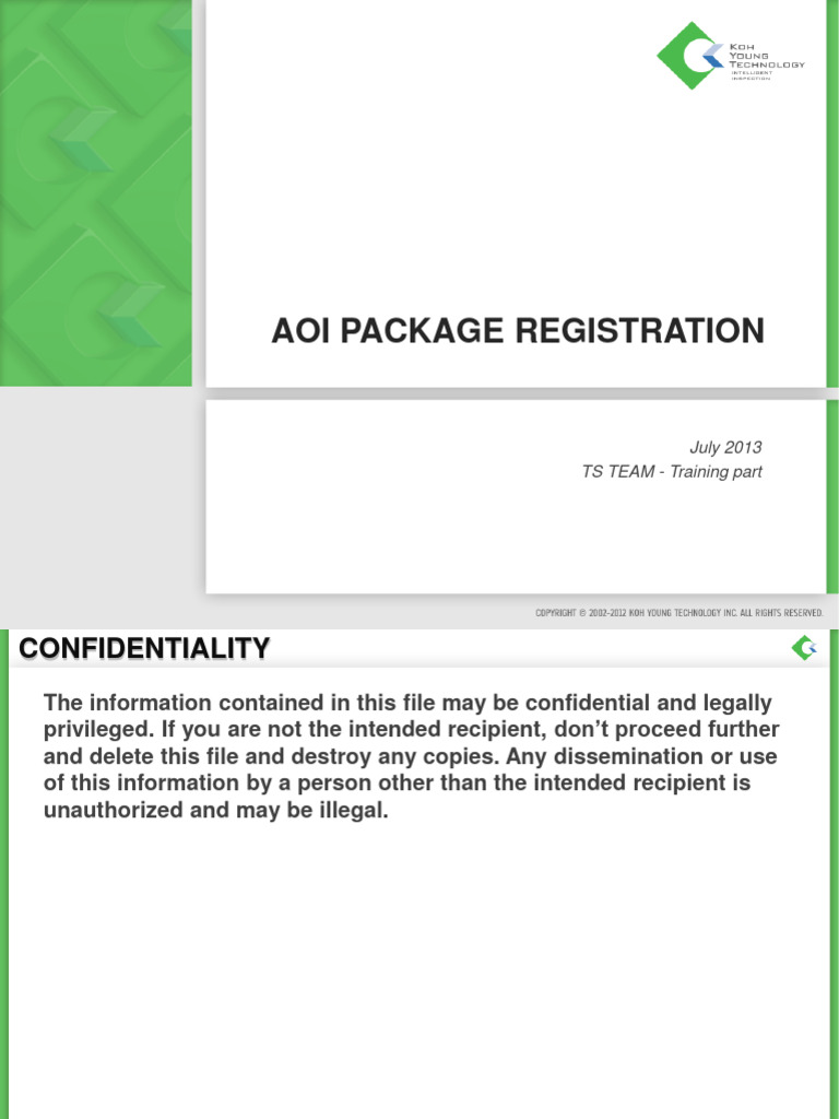 Aoi Package Registration | PDF | Technology & Engineering