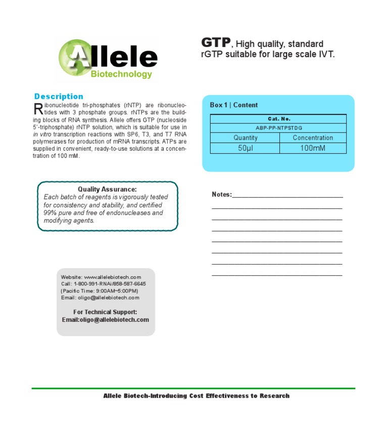 Cost-Effective rGTP Solutions for IVT | PDF | Wellness | Science ...