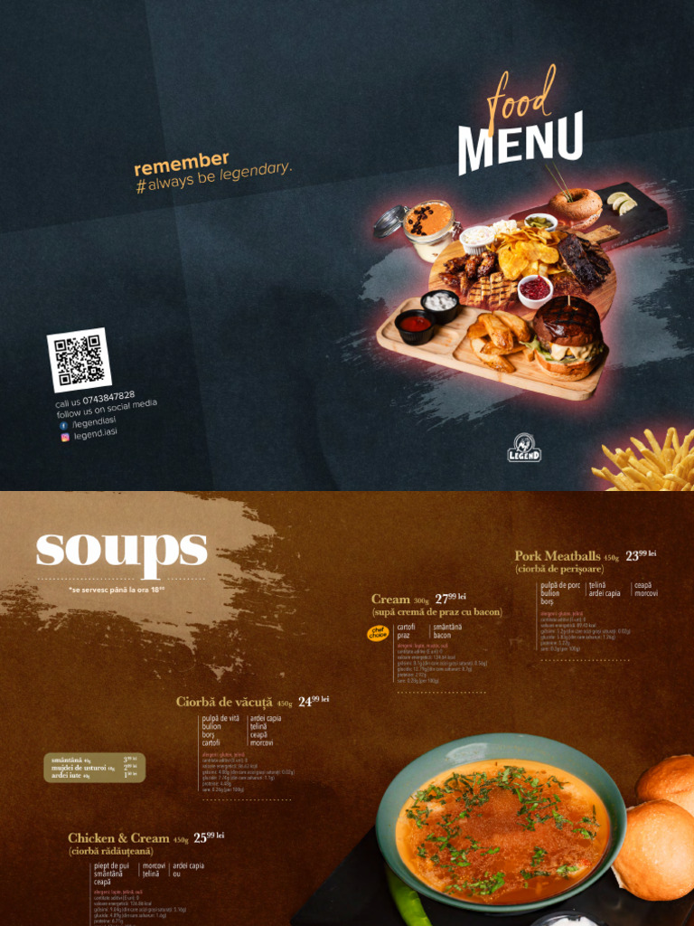 Food Menu Pdf