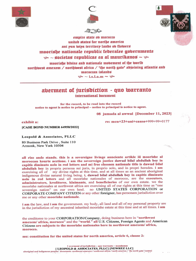 Averment of Jurisdiction + Quo Warranto | PDF