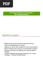 Dynamique du groupe selon Lewin | PDF | Direction | Sciences comportementales