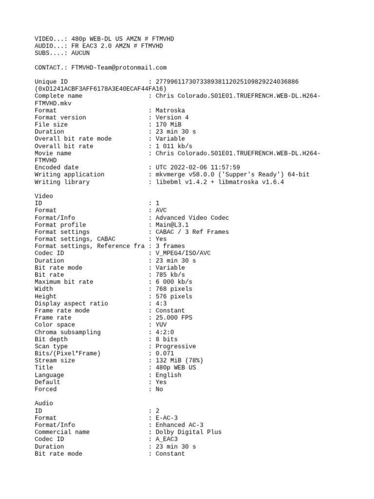 Chris Colorado | PDF | Video | Codec