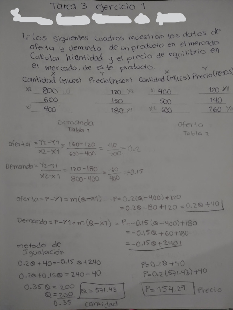 Serrano Teresita Tarea3 Mate | PDF | Microeconomía | Ciencias económicas